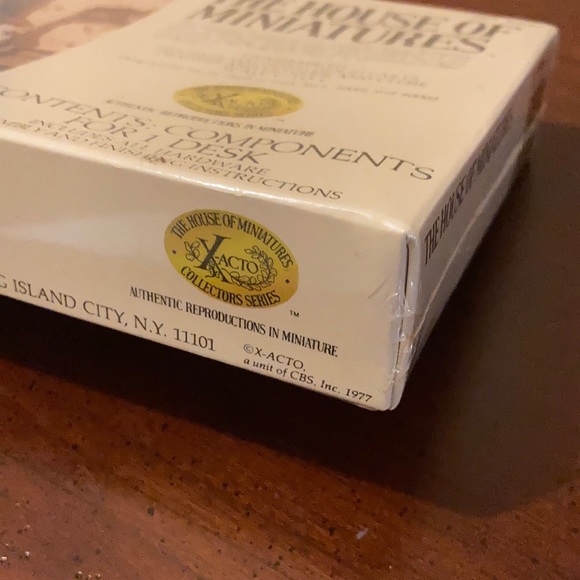 X-Acto | Toys | House Of Miniatures Chippendale Desk Sealed In Package ...